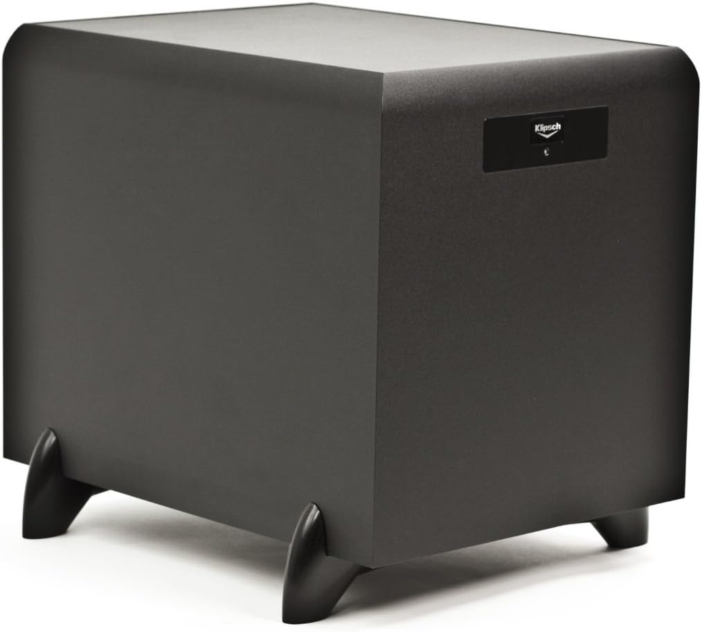 Klipsch SW-350 8" 350 Watt Home Audio High Excursion Subwoofer with Bu