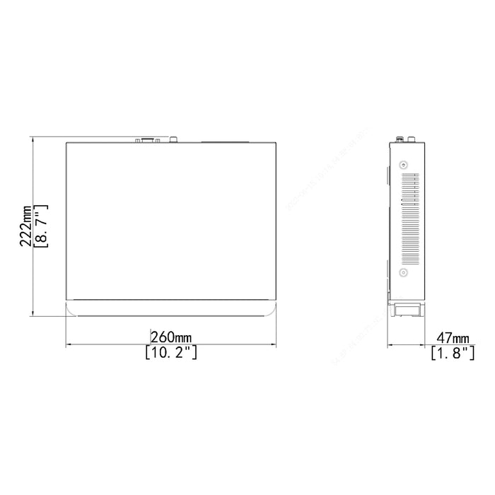 LTS VSN8104-P4 4-Channel 4K H.265 NVR with 4 Ports Built-in PoE (No HD