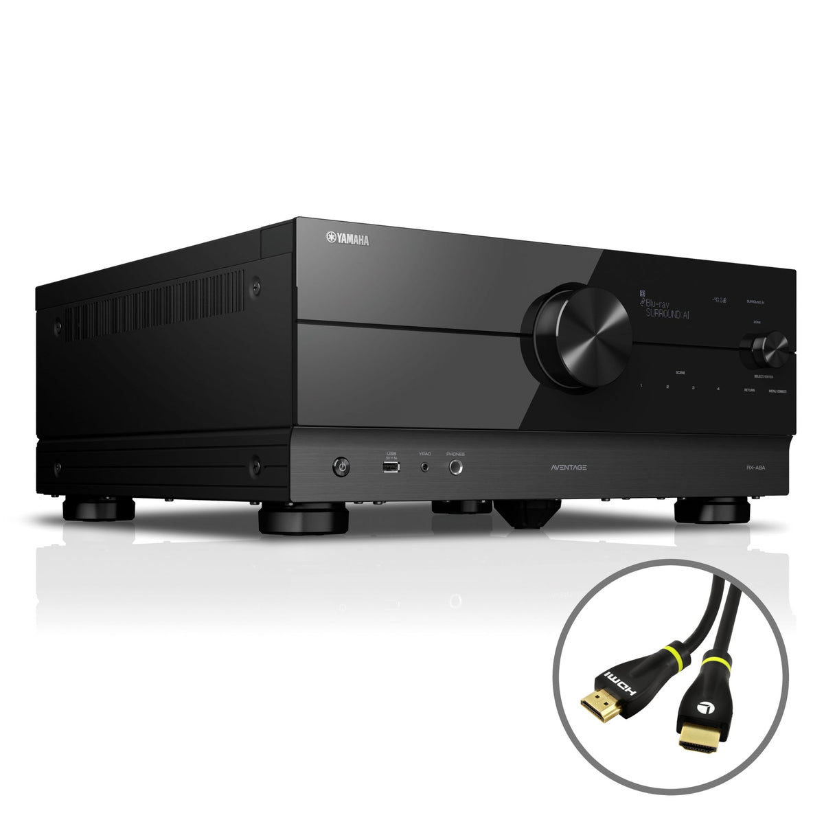Yamaha AVENTAGE RX-A8A 11.2-Channel Dolby Atmos A/V Receiver