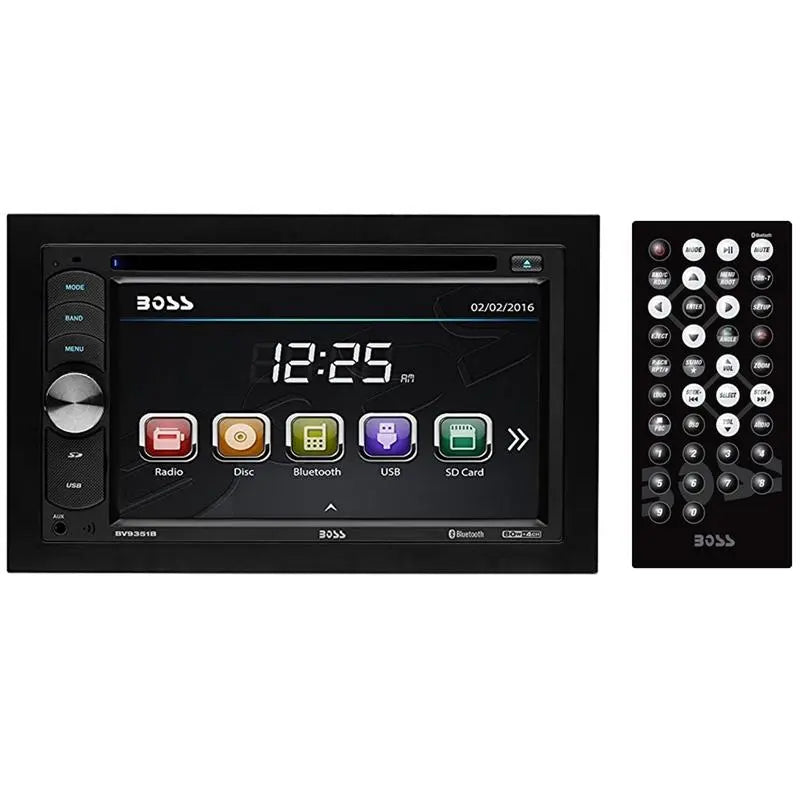 Boss Double Din 6.2" Touchscreen Bluetooth DVD CD USB SD MP3 WMA