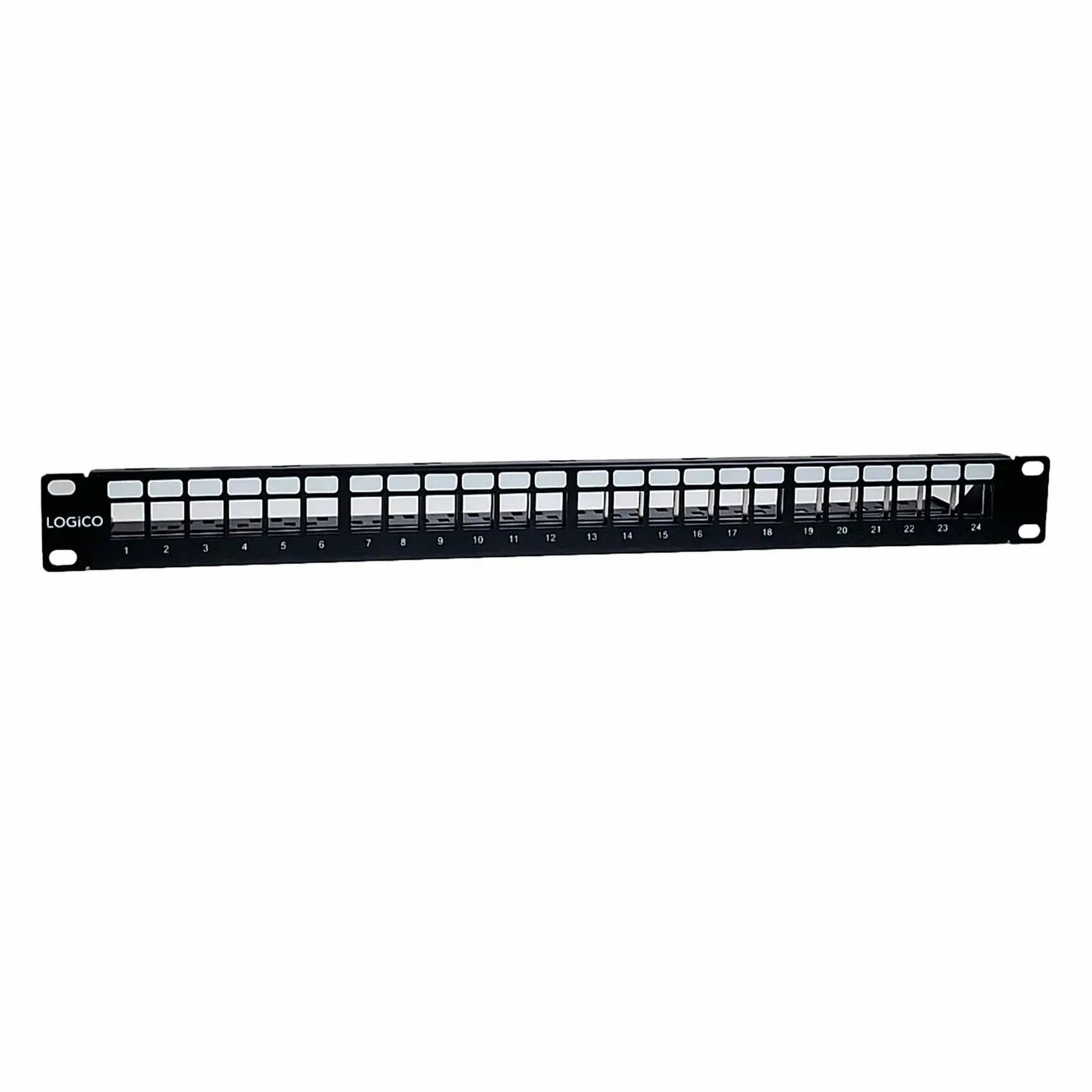CAT5E CAT6 UTP 24 Port Network LAN Blank Patch Panel 1U