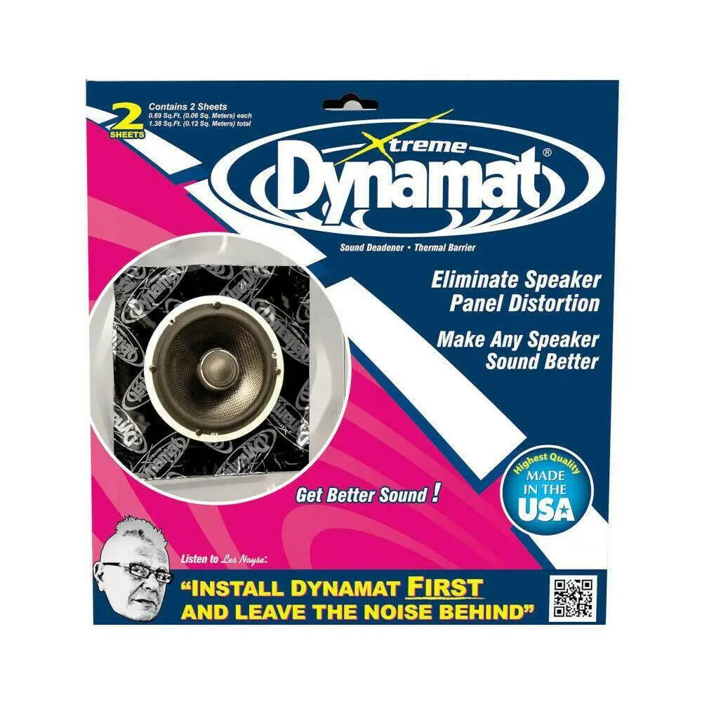 Dynamat 10415 10" x 10" Car Audio Xtreme Speaker Kit — The Wires Zone