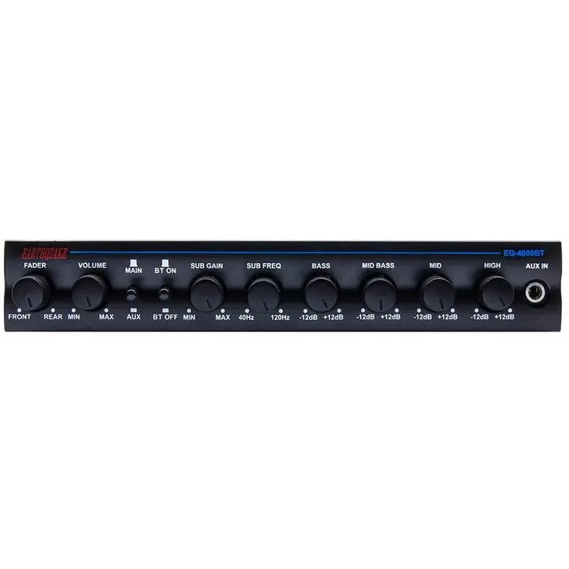 Earthquake EQ-4000BT 4-Band Equalizer w/ Bluetooth Capability — The ...
