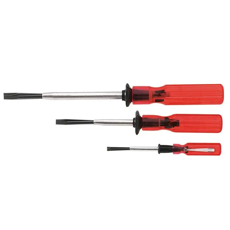 Klein Tools SK234 Slotted Tips Screw-Holding Screwdriver Set 3 Pc