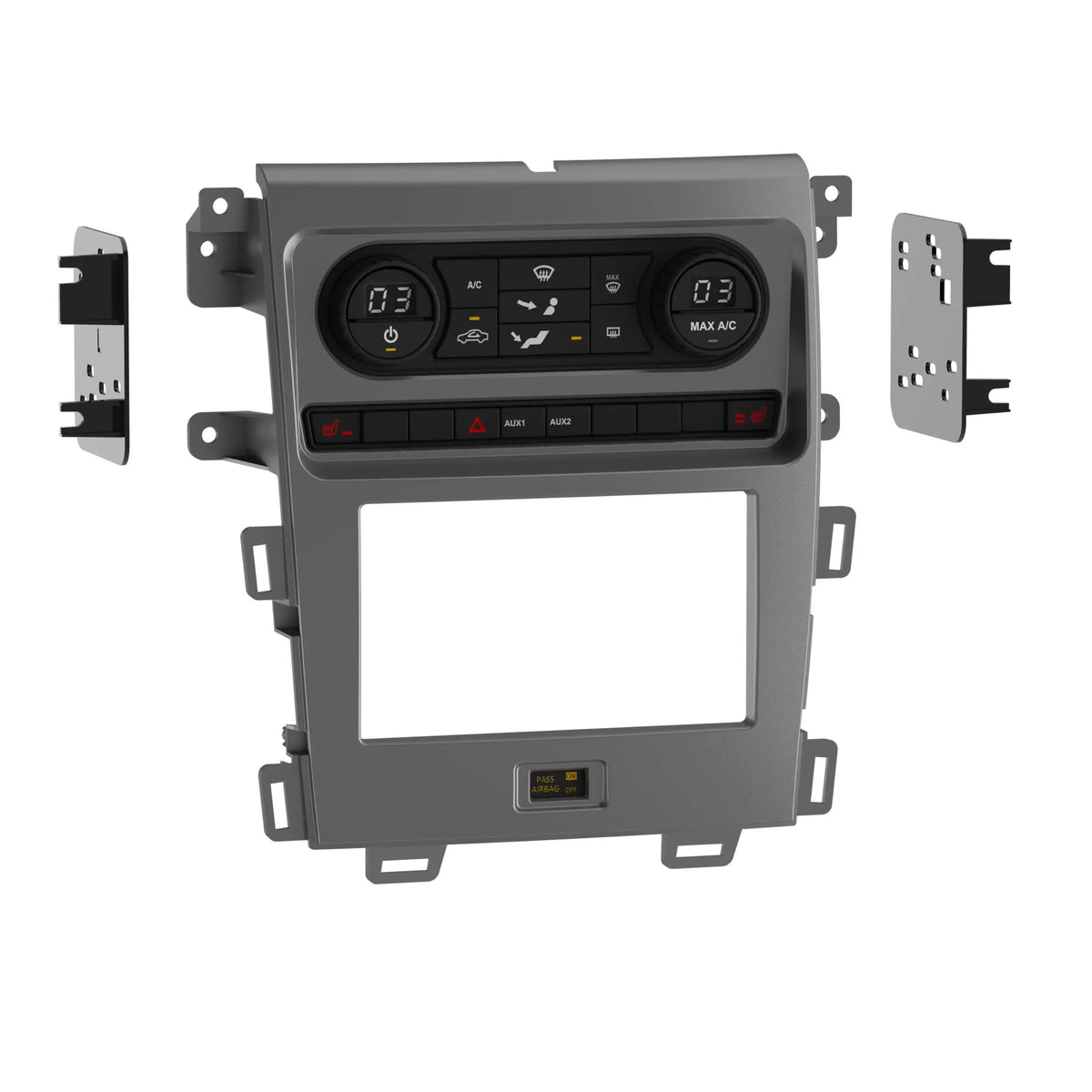 Metra 99-5855CH Single or Double DIN Dash Kit for select Ford Edge 201