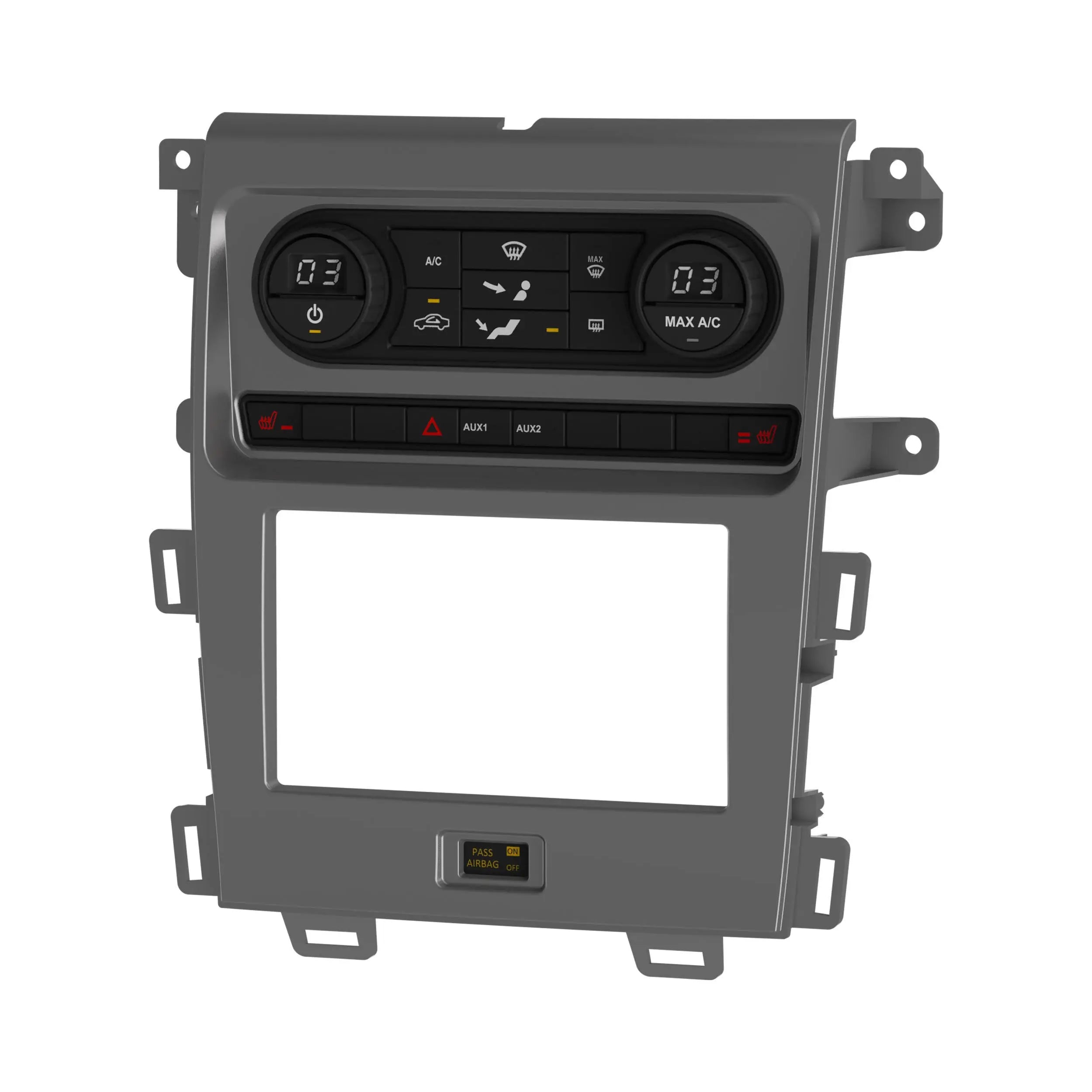 Metra 99-5855CH Single or Double DIN Dash Kit for select Ford Edge 201