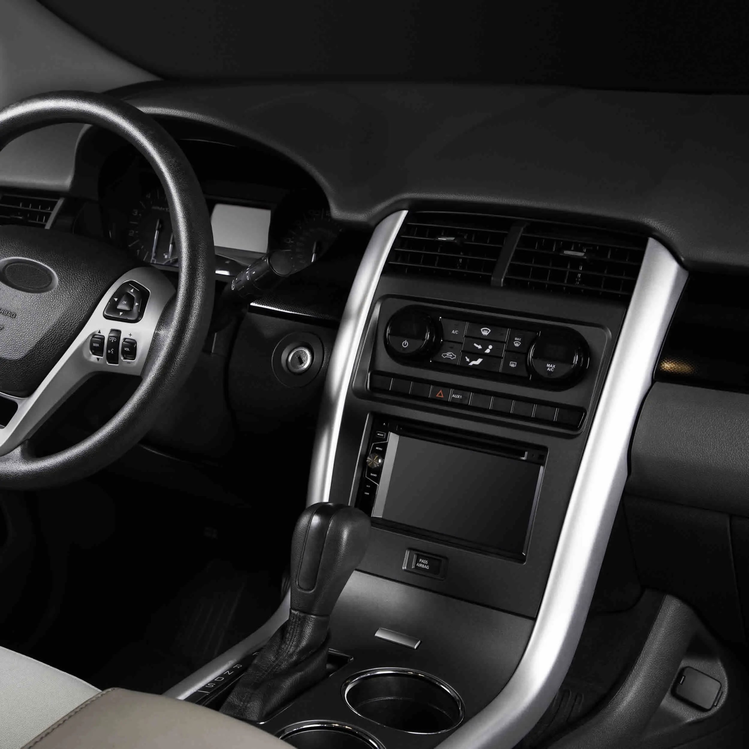 Metra 99-5855CH Single or Double DIN Dash Kit for select Ford Edge 201