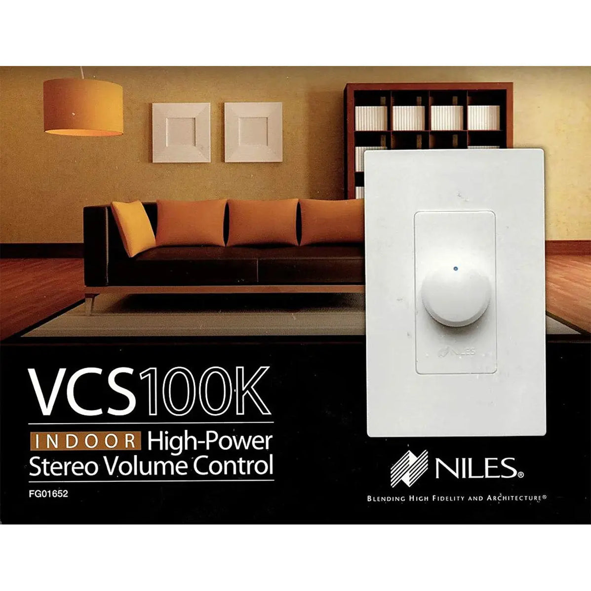 Niles VCS100K Indoor Stereo Volume Control with Selectable Impedance W