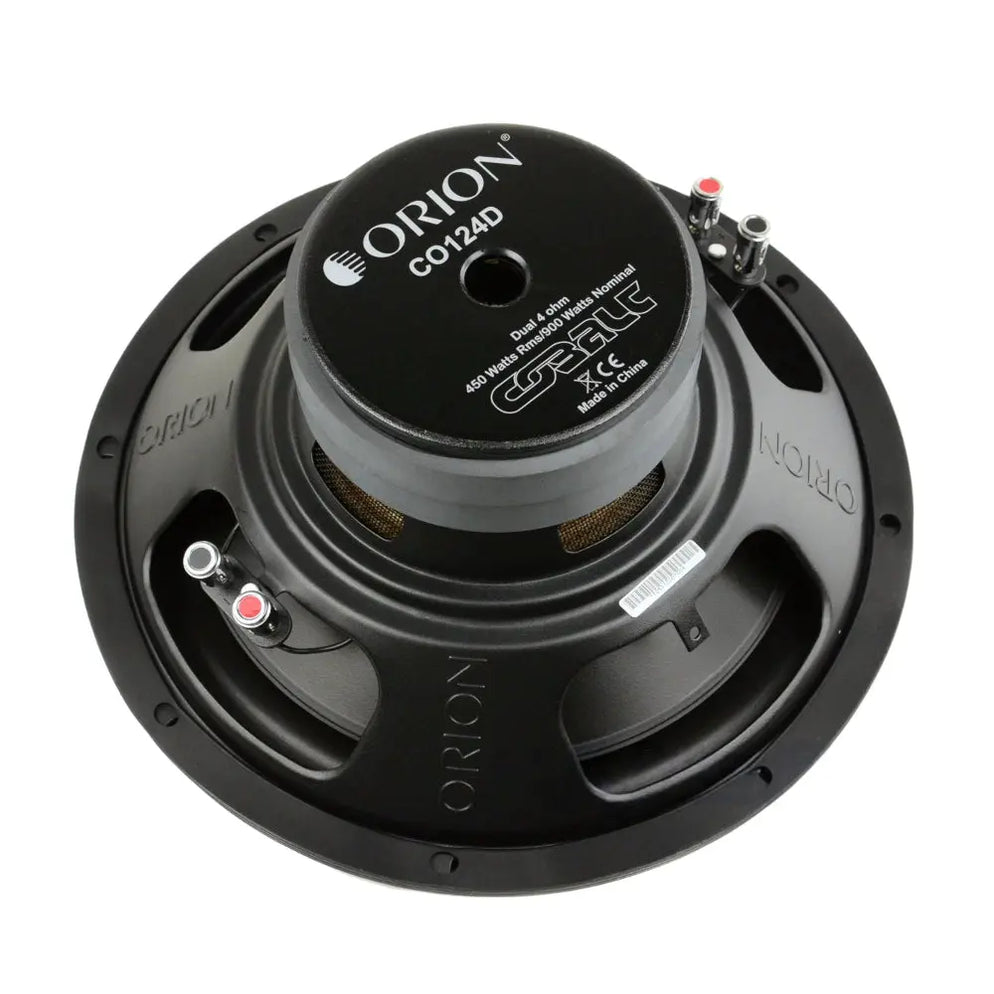 Orion CO124D Cobalt Series 12" Dual 4 Ohm 1800 Watts Max Car Subwoofer