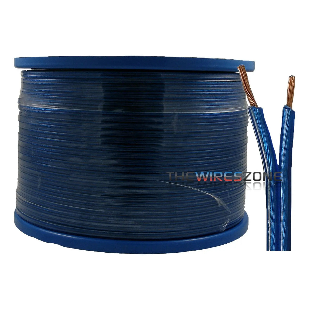 SSW-18-1000X Car/Home Audio Blue 18 Gauge 1000' Feet Speaker Wire Cabl ...